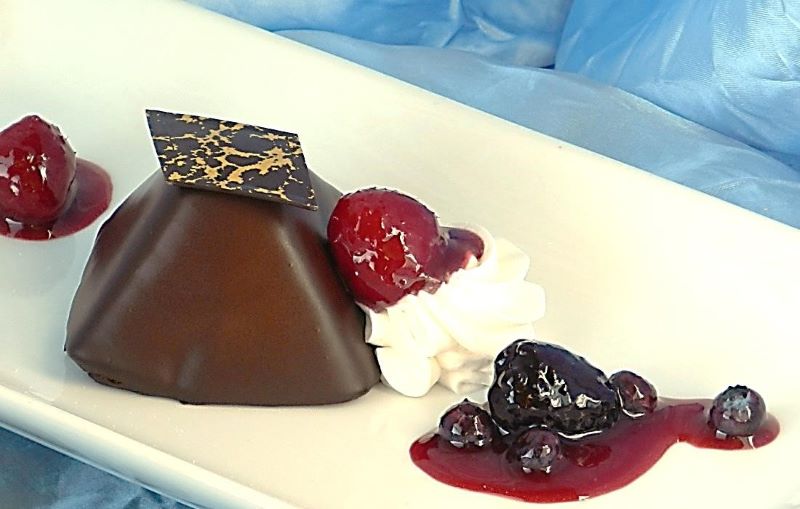 Vegan Chocolate Pyramid